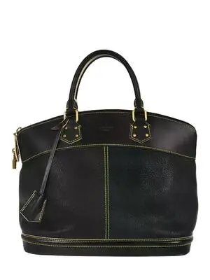 LOUIS VUITTON 2006 Mm Lockit Tote Bag - Black