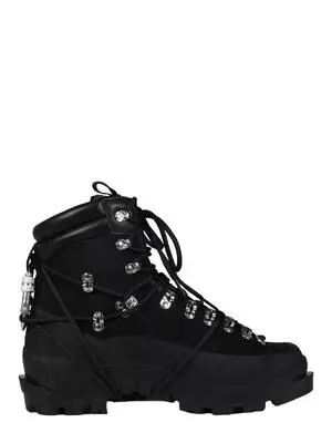 HELIOT EMIL Carabiner-detail Boots - Black