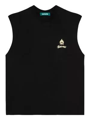 BARROW Graphic Tank Vest - Black