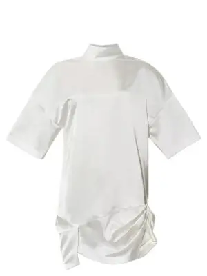 IRO PARIS Tikka Draped Mini Dress - White