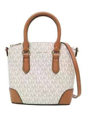 Michael Kors Logo Pattern Tote - Neutrals