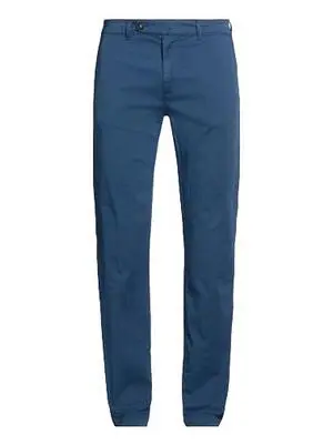 Massimo Alba Cotton-elastane Chino Pants - Blue