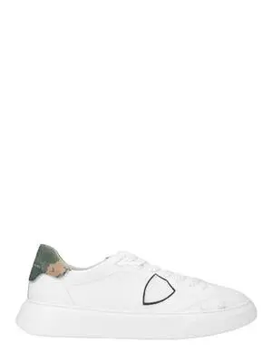 Philippe Model Leather Low-top Sneakers - White