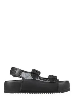 VIC MATIE Flatform Sandals - Black