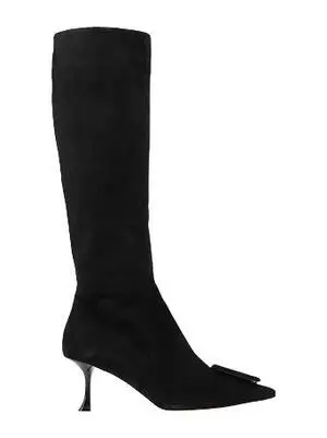 ROGER VIVIER Boots In Leather And Suede - Black