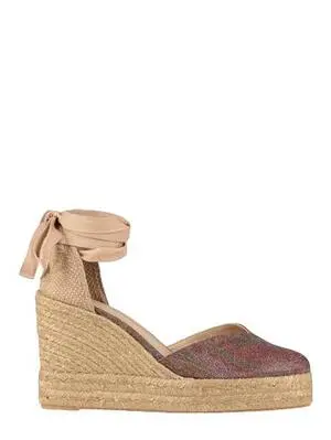 CastaÑer X Etro Paisley Print Wedge Espadrilles - Brown