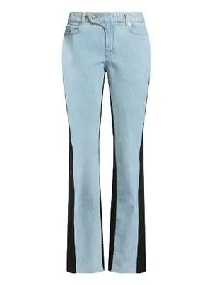 MUGLER Organic Cotton Straight-leg Jeans - Blue