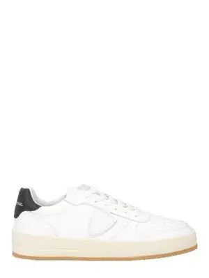 Philippe Model Low-top Leather Sneakers - White