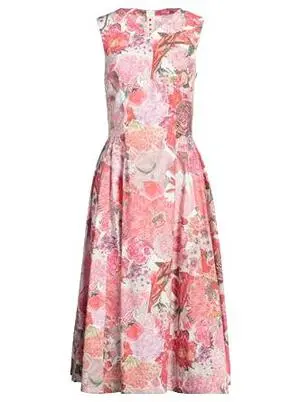 Marni Midi Dress In Cotton - Pink