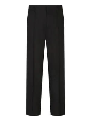 Armani Exchange Pleated Trousers - Black