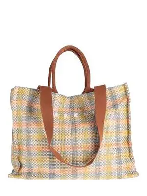 Marni Raffia Shopper Bag - Blue