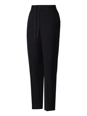 Mackage Nidya-z Straight Pleated Pants - Navy