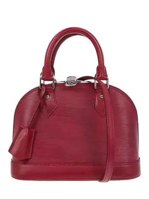 LOUIS VUITTON 2014 Bb Alma Tote Bag - Red