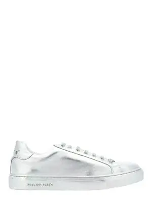 Philipp Plein Colourful Low Top Sneakers - Metallic