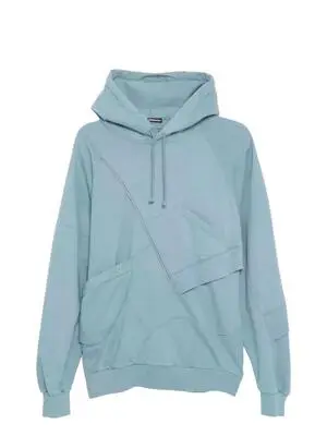 UNDERCOVERISM Paneled Hoodie - Blue
