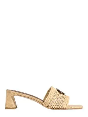 Simkhai Sydney Raffia Mules - Neutral