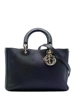 Dior 2013 Medium Diorissimo Satchel - Black
