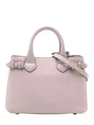 Burberry Small Banner Satchel - Pink