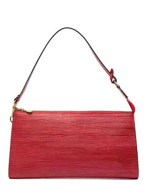 LOUIS VUITTON 2001 Epi Pochette Accessoires - Red