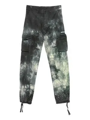 Off-White Tie-dye Trousers - Black