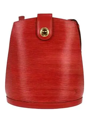 LOUIS VUITTON 1996 Cluny Shoulder Bag - Red