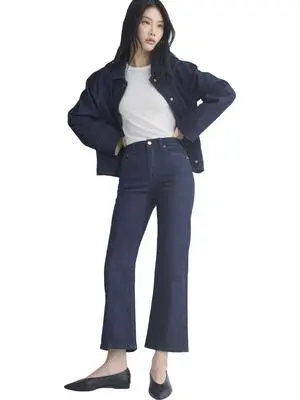Everlane High-rise Kick Flare Jean - Tungsten Rinse