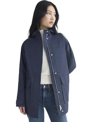 Everlane Hooded Field Jacket Navy