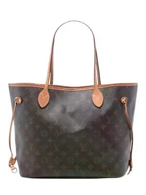 LOUIS VUITTON 2020 Monogram Neverfull Mm Tote Bag - Brown