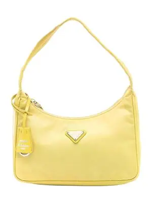 Prada 2019-2026 Re-edition 2000 Mini Shoulder Bag - Yellow
