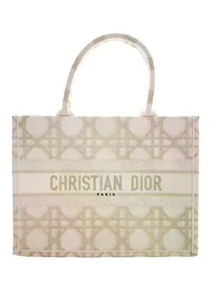 DIOR Christian Dior Medium Cannage Book Tote Bag