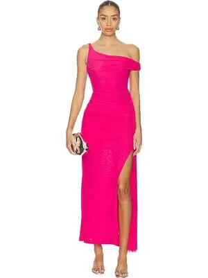 Bardot Layana Maxi Dress - Hot Pink