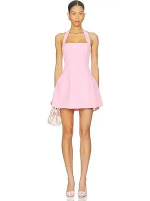 Bardot Nevelle Hourglass Halter Dress - Candy Pink