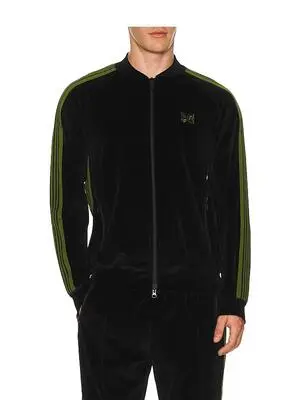 Needles Rib Collar Track Jacket - Black