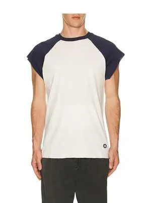 Simkhai Rueben Tee In Ivory - Ivory Multi
