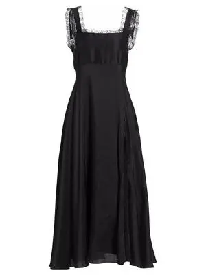 Azeeza Aubrey Cdc Midi Dress - Black