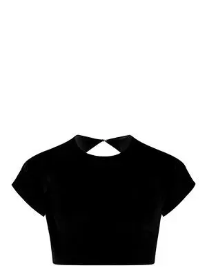 Azeeza Aura Poplin Top - Black
