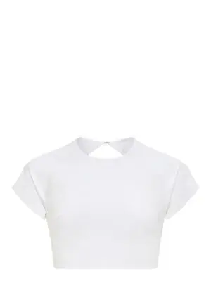 Azeeza Aura Poplin Top - White