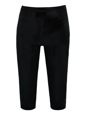Azeeza Shreya Velvet Capri - Black