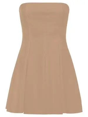AZEEZA Sable Poplin Mini Dress