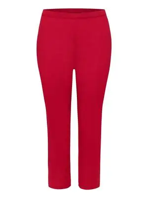 Azeeza Shreya Stretch Cdc Capri - Garnet