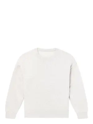 Visvim Jumbo Sb Wool And Cotton-blend Jersey Sweatshirt - Gray
