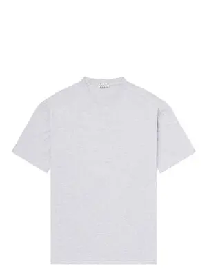 Auralee Cotton-jersey T-shirt - Gray