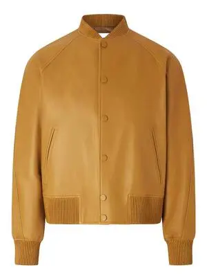 Givenchy Leather Blouson Jacket - Brown