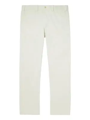 Polo Ralph Lauren Straight-leg Cotton-twill Trousers - Neutrals