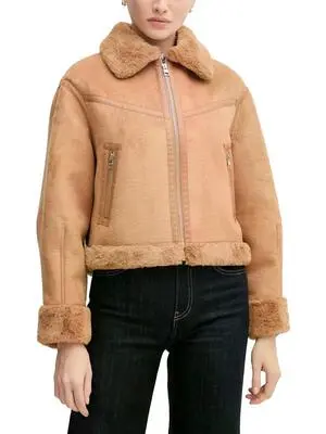 GAUDI Zip-fastening Jacket - Brown