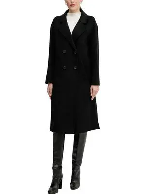 GAUDI Double-breasted Coat - Black