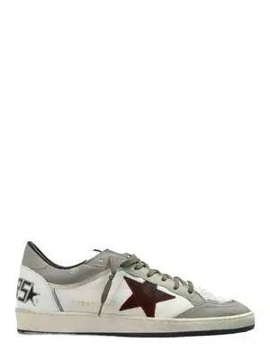 GOLDEN GOOSE Ball Star Lace-up Sneakers - White