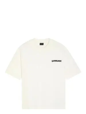 GODMADE Logo-embroidered T-shirt - White