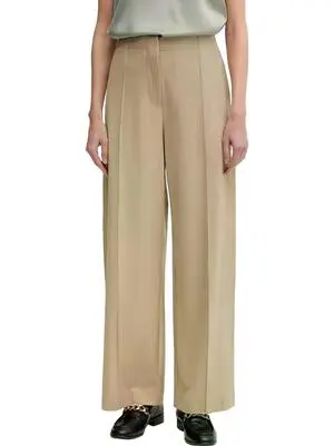 MOS MOSH Button Patch-Pocket Wide-Leg Trousers