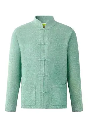 Shanghai Tang Knotted Tang Cardigan - Green